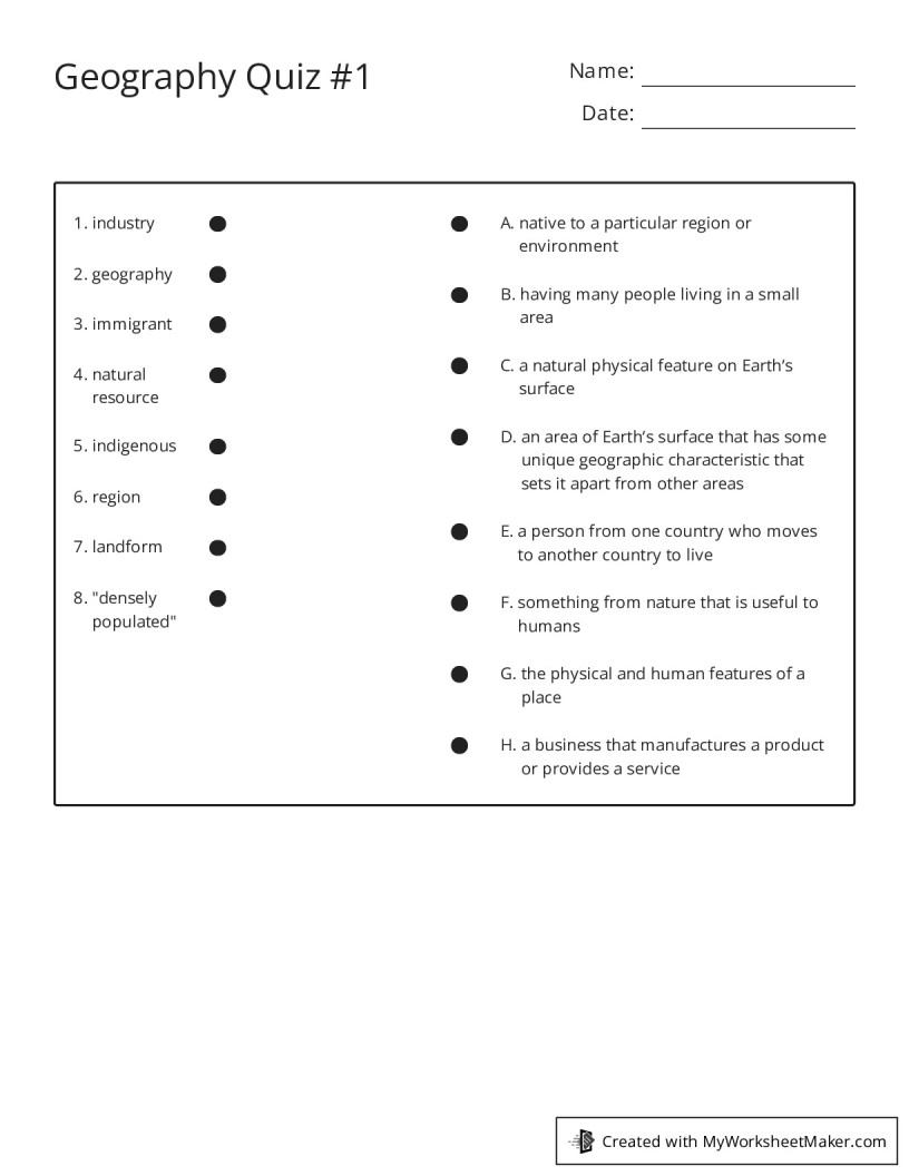 My Worksheet Maker: The Best Online Worksheet Creator