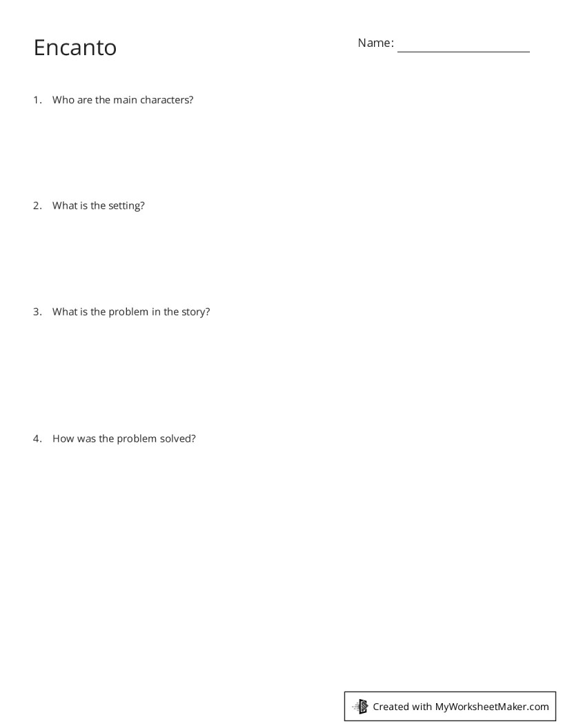 My Worksheet Maker: The Best Online Worksheet Creator