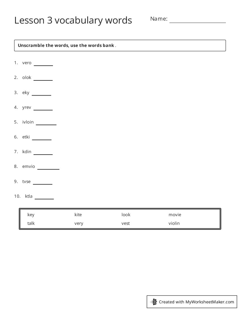 My Worksheet Maker The Best Worksheet Maker My Worksheet Maker The Best Worksheet Maker