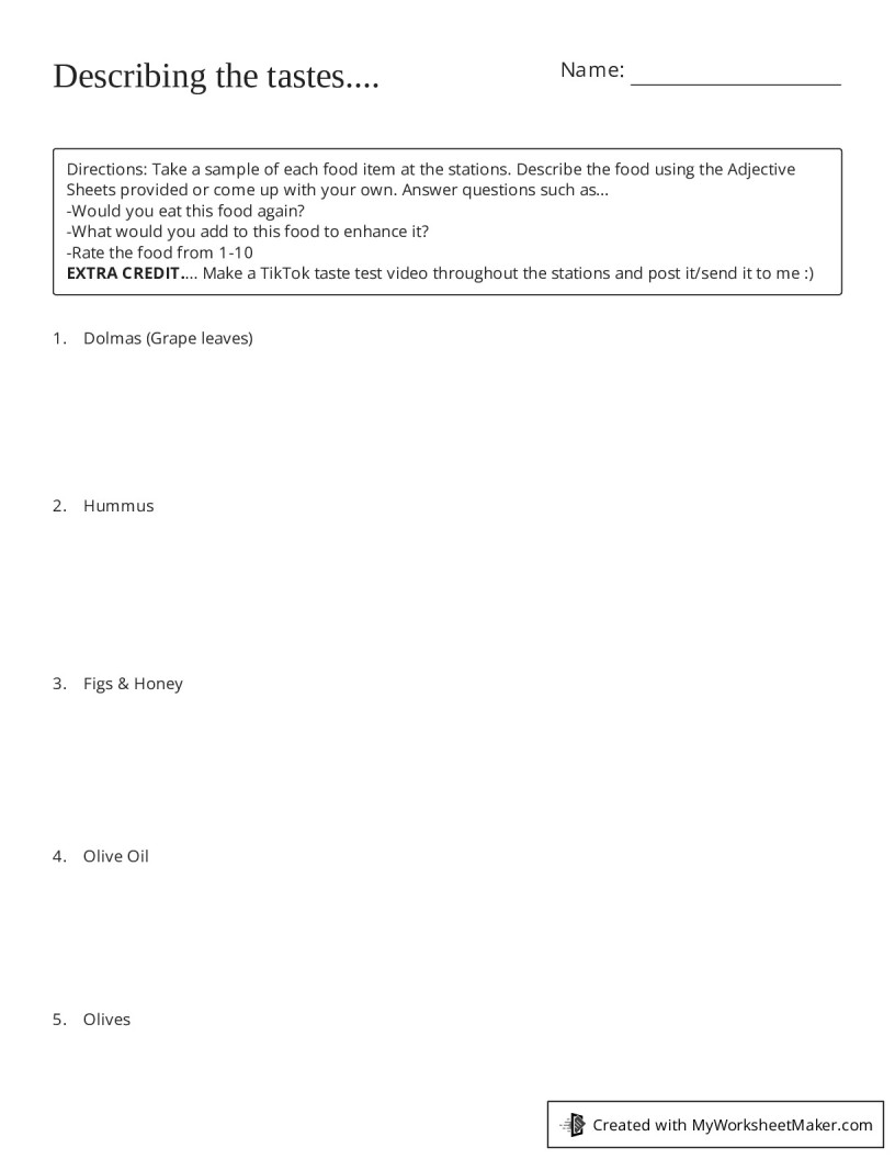 My Worksheet Maker: The Best Online Worksheet Creator
