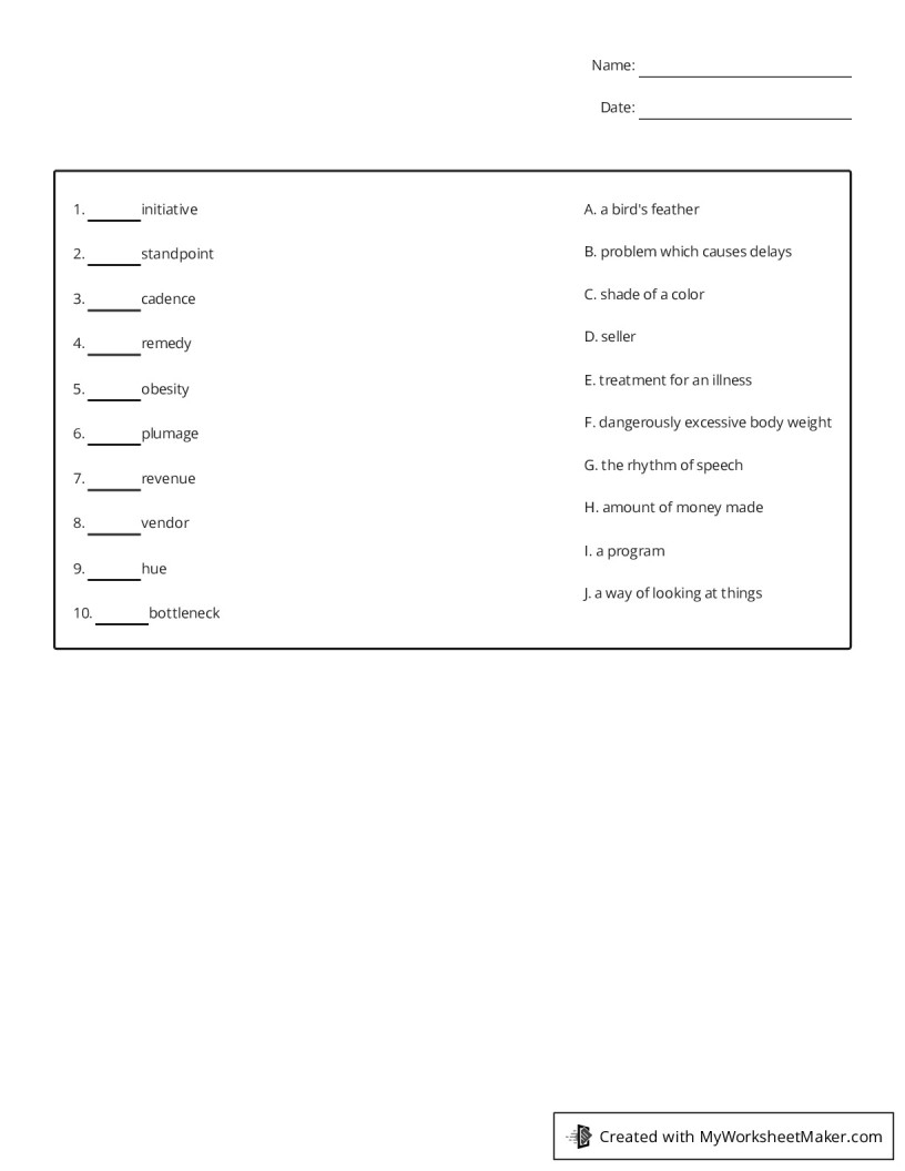 My Worksheet Title - My Worksheet Maker: Create Your Own Worksheets