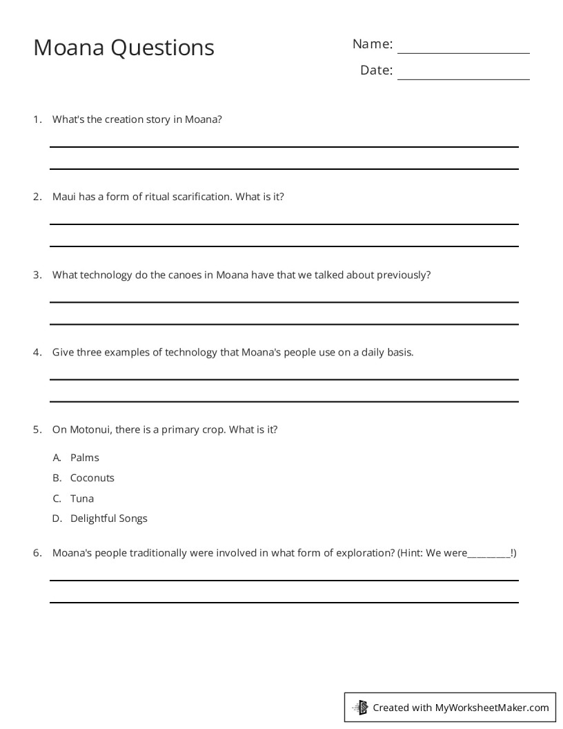 My Worksheet Maker: The Best Online Worksheet Creator