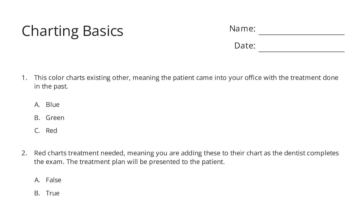 Charting Basics - My Worksheet Maker: Create Your Own Worksheets
