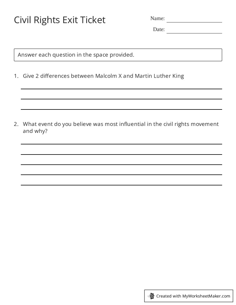 My Worksheet Maker: The Best Online Worksheet Creator