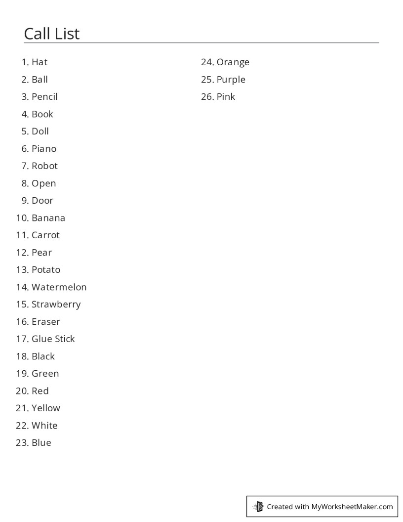 Review Bingo! - My Bingo Maker: Create Your Own Bingo Cards