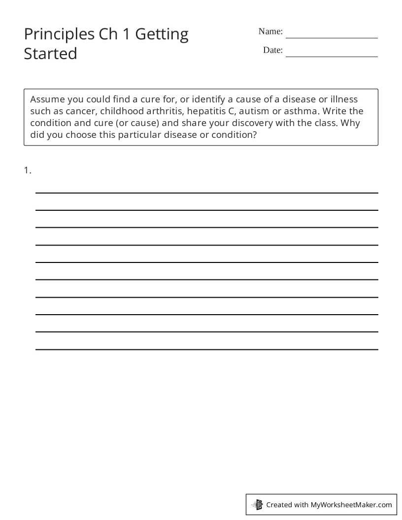 Principles Ch 1 Getting Started - My Worksheet Maker: Create Your Own ...