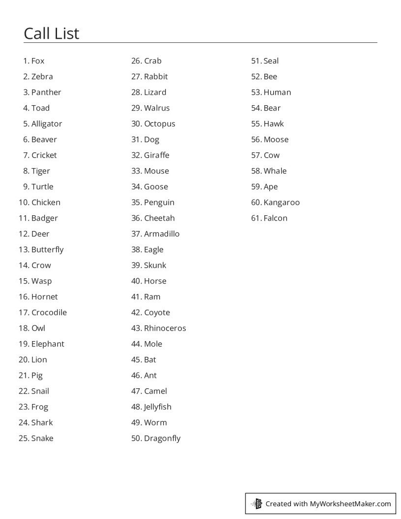 BINGO!!!! - My Bingo Maker: Create Your Own Bingo Cards