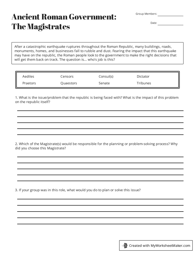 My Worksheet Maker: The Best Online Worksheet Creator