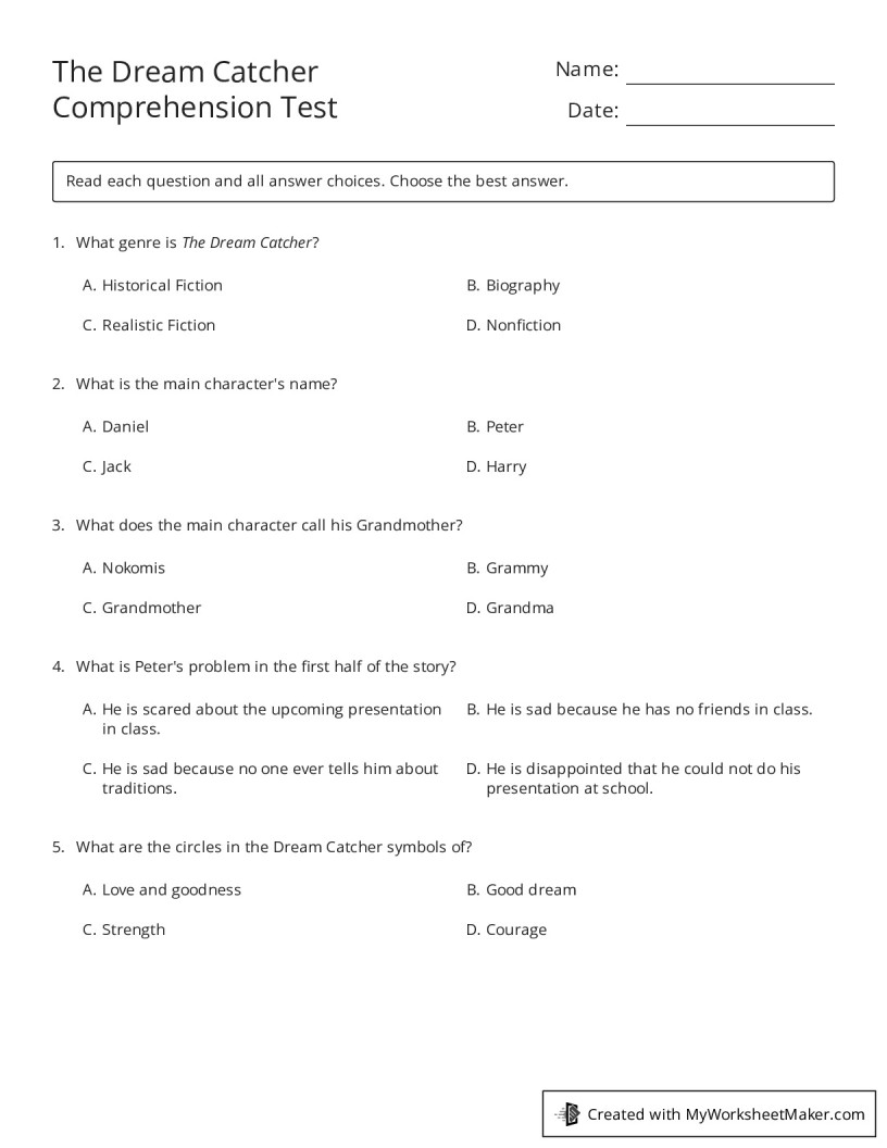 My Worksheet Maker: The Best Online Worksheet Creator