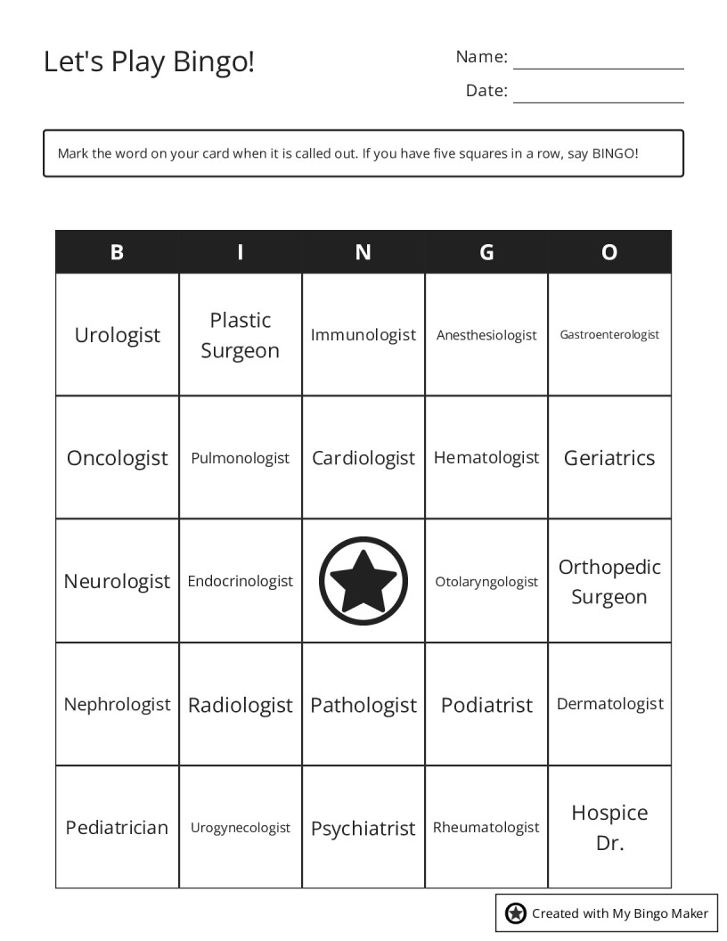 Let's Play Bingo! - My Bingo Maker: Create Your Own Bingo Cards