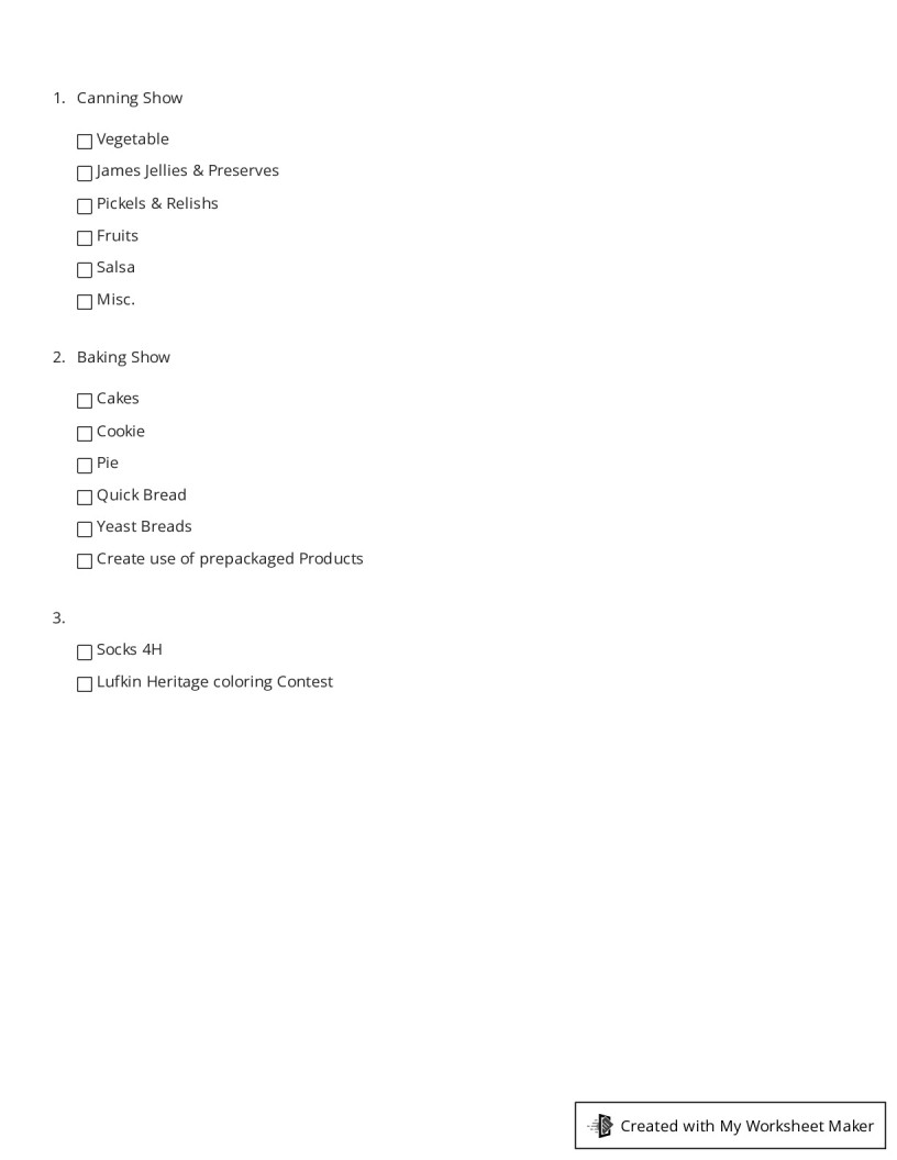 Worksheet - My Worksheet Maker: Create Your Own Worksheets