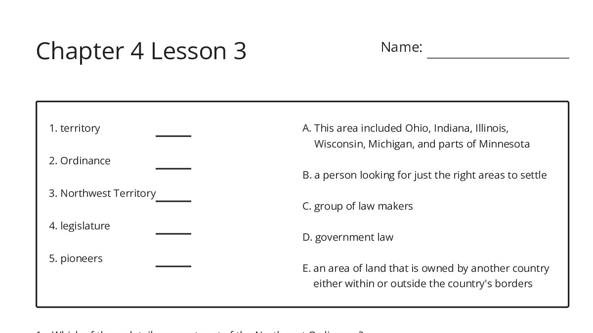 Chapter 4 Lesson 3 - My Worksheet Maker: Create Your Own Worksheets