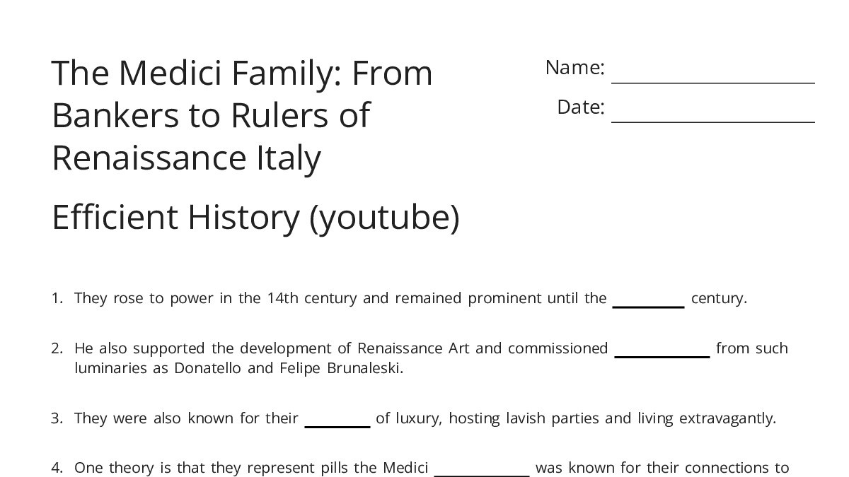 The Medici Family: From Bankers to Rulers of Renaissance Italy ...