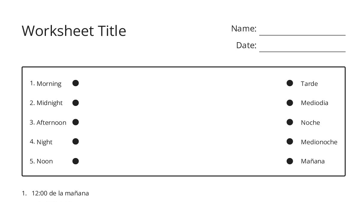 Worksheet Title - My Worksheet Maker: Create Your Own Worksheets