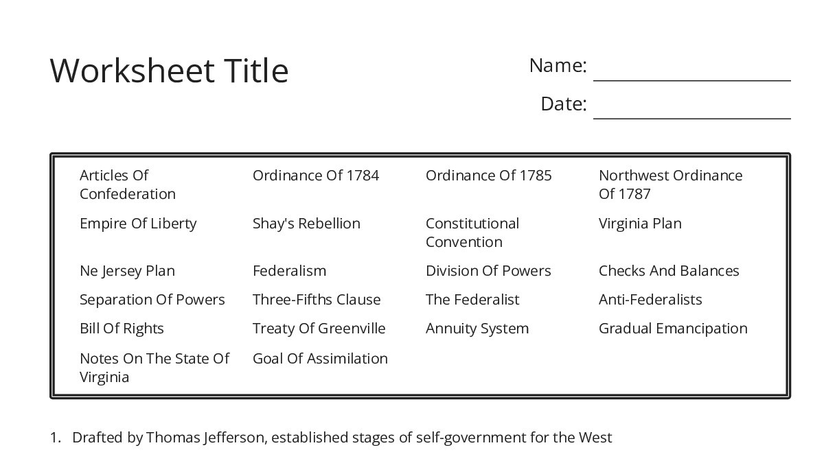 Worksheet Title - My Worksheet Maker: Create Your Own Worksheets