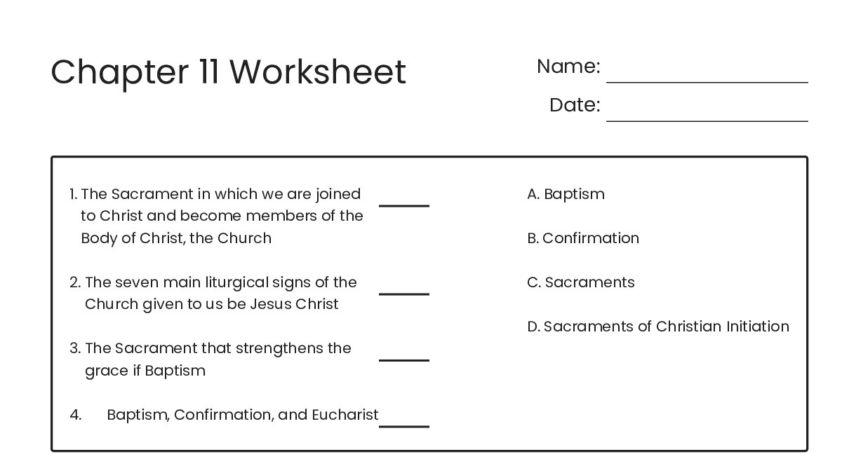 Chapter 11 Worksheet My Worksheet Maker Create Your Own Worksheets