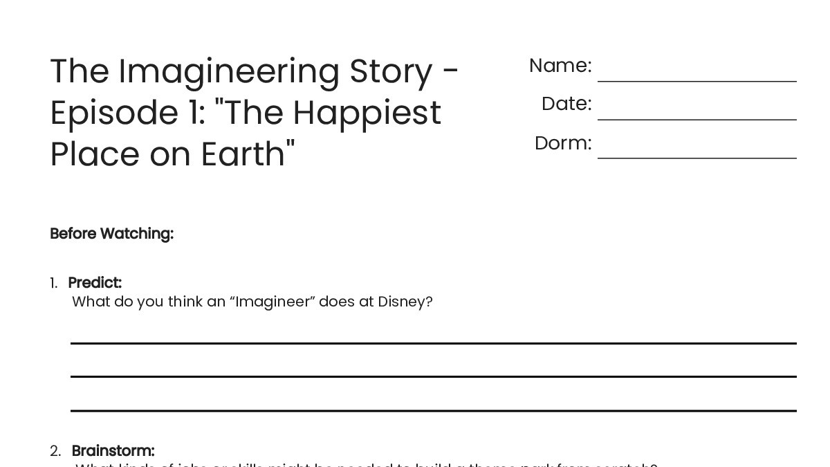 The Imagineering Story - Episode 1: "The Happiest Place on Earth" - My ...
