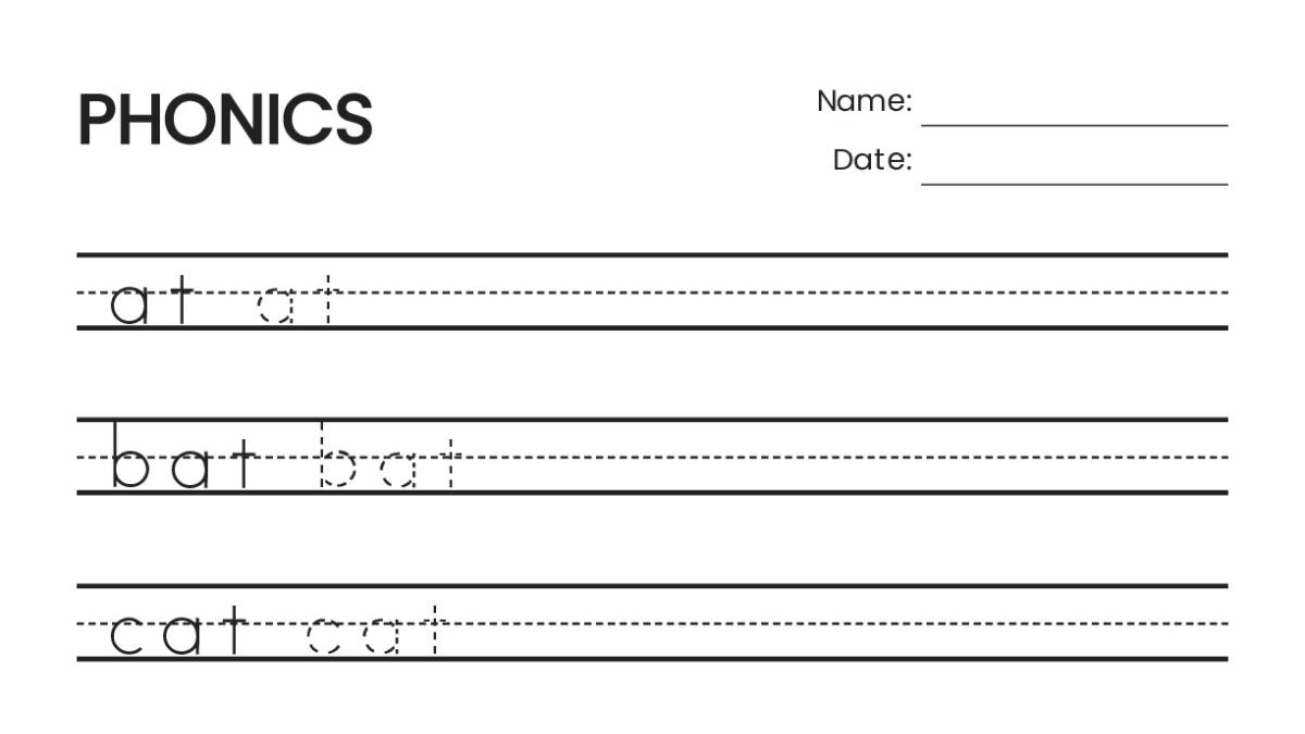 PHONICS ﻿ - My Worksheet Maker: Create Your Own Worksheets