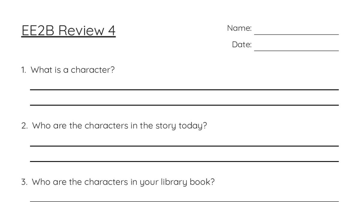 EE2B Review 4 - My Worksheet Maker: Create Your Own Worksheets