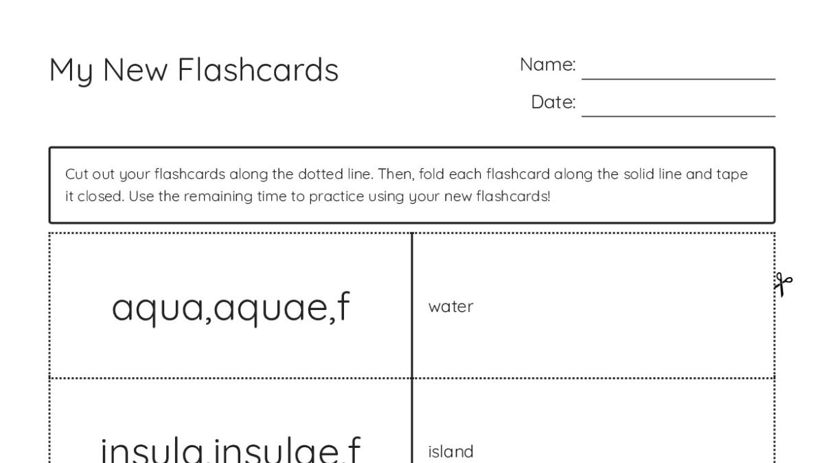 My New Flashcards - My Flashcard Maker: Create Your Own Flashcards