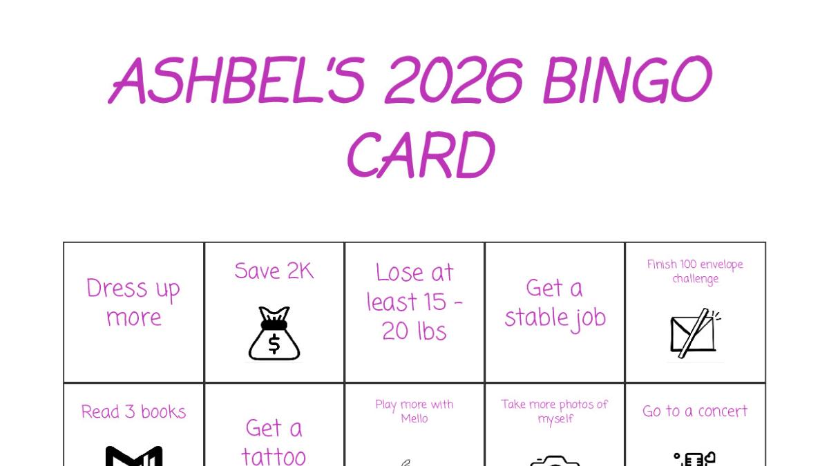 ASHBEL’S 2026 BINGO CARD - My Bingo Maker: Create Your Own Bingo Cards