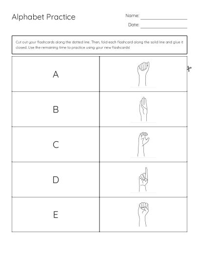 Vocabulary Review Flashcards Free Printable Brightsprout